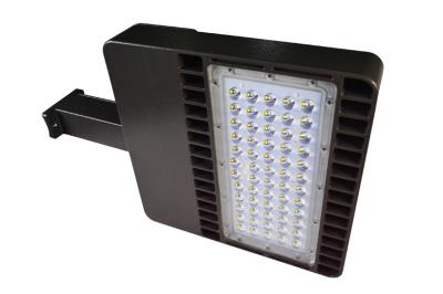 China IP67 120W Cree Chip ,  Meanwell Driver 15600lm LED Parking Lot Lighting With Cool White for sale