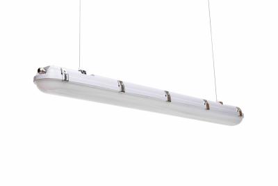 China Energy Saving Dimmable LED Tri Proof Light For Warehouses Offices Hospitals for sale