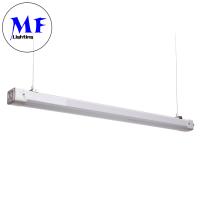 China Industrial IP65 LED Tri-Proof Light IP65 50W Stainless Steel Clips DLC Premium for sale