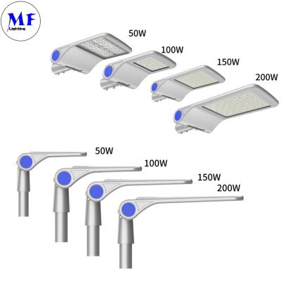China LED Street Light  with PhotoCell IP66 Waterproof 140lm/W 80W 100W 120W Ik08 for Roadway and Park for sale