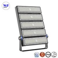 China IP66 Football Stadium Flood Light Lamp Asymmetric Beam Angle Wind Resistant High Power for sale