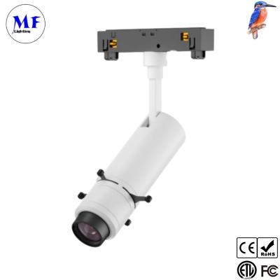 China 10W 28W LED Shapeable Track Spot Light With Magnetic Contour For Art Museum Gallery Exhibition for sale