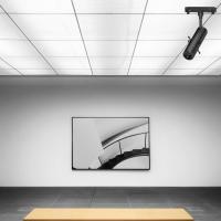 China 10W 28W LED Shapeable Track Spot Light With Magnetic Contour For Art Museum Gallery Exhibition for sale