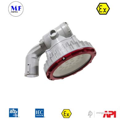 China Ex LED Explosion Proof Light Atex Certified 60W Zone 1 Zone 2 LNG Gas Station Oil Industry Light Ocean Platform Light for sale