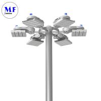 China Waterproof IP66 LED Flood Light High Mast Pole With 400W-800W For Highway Seaport Parking Lot for sale