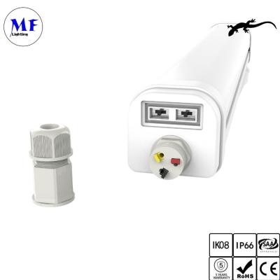 China 10W-50W 2FT 4FT 5FT LED Tri Proof Light With IP66 Waterproof CCT Power Switch For Underground Tunnel Passageway for sale