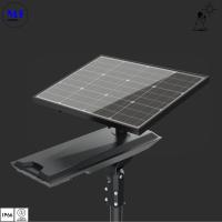 China Pole Mounted Flood Garden Park Pathway Light All in One Integrated LED Solar Street Light for sale