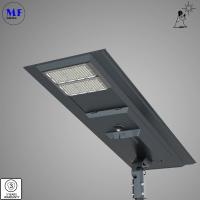China Pole Mounted Flood Garden Park Pathway Light All in One Integrated LED Solar Street Light for sale