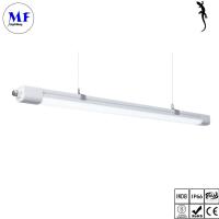 China LED Vapor Tight Light Fixture LED Tri Proof Light With Sensor Emergency Kit For Underground Parking Ramp Warehouse for sale