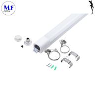 China LED Vapor Tight Light Fixture LED Tri Proof Light With Sensor Emergency Kit For Underground Parking Ramp Warehouse for sale