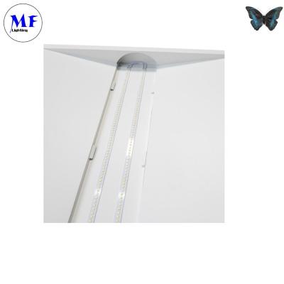 China 26W IP40 2X2FT Fire Resistance Square Dropped Ceiling Recessed Surface Mounted LED Panel Troffer Light for sale