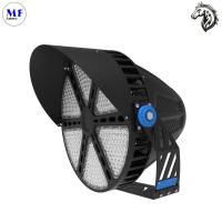 China IP66 Waterproof 150lm/W-155lm/W High Mast Round 1200W LED Flood Light For Gym Stadium Outdoor Area for sale