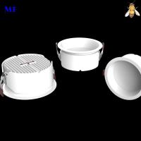 China Spot LED Down Light 2.5/3/3.5/4/5/6 Inch 10W-40W Square Recessed Ceiling Lamp Hallway Closet Garage Space Showroom for sale