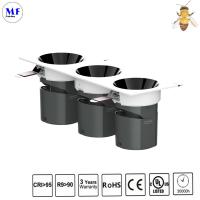 China Alu. PC Anti Glare IP40 Round Recessed Light Spotlight Ceiling Mounted Down Light With Epistar COB 5W CE RoHS for sale