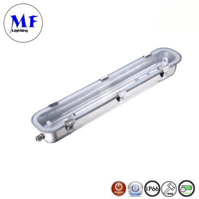 China LED Tri Proof Light  LED Stainless Steel Waterproof Lamp IP66 Ik08 2FT 4FT 5FT Dustproof for sale
