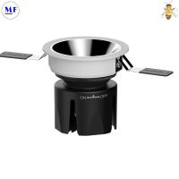 China High End LED Ceiling Down Light Multiple Beam Angle 7W/10W 75mm Anti - Glare IP43 LED Ceiling Concealed COB Spot Lamp for sale