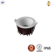 China High Power COB LED Down Light Dimable 15W 30W 5 Inch 60W 8 Inch Bathroom Recessed Ceiling Downlight IP65 Waterproof Spot for sale