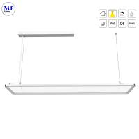 China Hanging LED Pendent Panel Light With 50W 60W 75W Smart Dali 0-10V Dimming For Office Hotel Lobby for sale