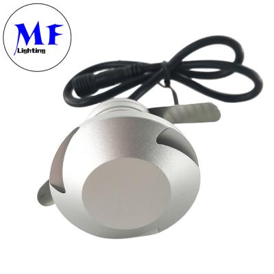 China LED Underground Lights 3W IP67 12V RGB LED Exterior Whirlwind Light Pathway Buried Lamp for sale