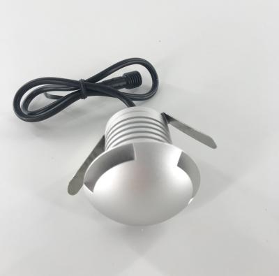 China LED Buried Light 3W Cree Chip 12V-24V IP67 Aluminum Inground Light Deck Spotlight for sale