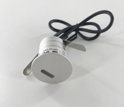 China LED Step Lamp 1W 95lm Aluminum Outdoor Inground Waterproof 2700-6500K Mini Paving Spotlight for sale