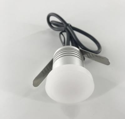 China LED Moonlight Corner Lights 1W IP67 Waterproof Aluminum 12-24Vdc LED Buried Lawn Spotlight for sale