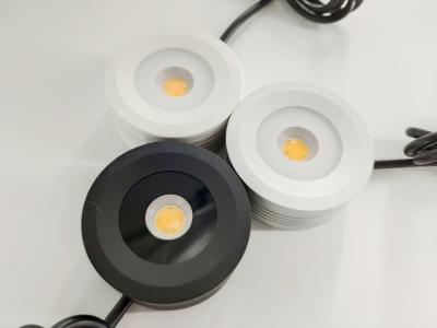 China Dimmable LED Mini Cabinet Lights Silver White Black Color Aluminum 5W Waterproof For Room Furniture for sale