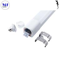 China 18W Outdoor Lamp Fixture LED Tri-Proof Light IP66 Fireproof PC Material 4000K 150lm/W for Workshop, Supermarket for sale