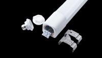 China 36W 5000K CCT Adjustable LED Tri-Proof Light IP66 Waterproof Plastic Model 170lm/W for Supermarket, Warehouse for sale