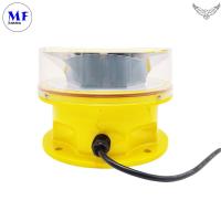 China IP66 Aviation Obstruction Obstacle Light Aircraft Warning Red White Beacon for Radio TV Broadcast Water Tower for sale