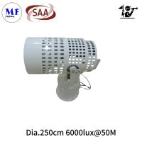 China 316L Stainless Steel LED Search Light with 160W IP66 Protection for Harsh Marine Environments for sale