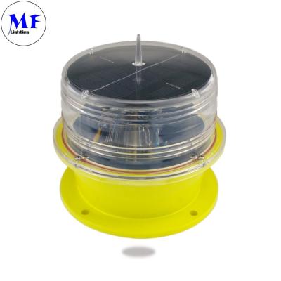 China LED Solar Powered Lantern Light With Red Green Yellow White Blue Flashing Navigation Warning for sale