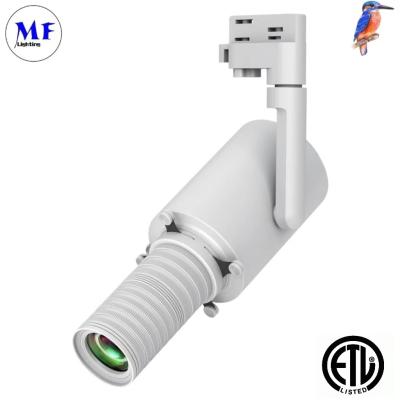 China Beam Angle 15°~25° Shapable Embedded Contour Gimbal Light  20W 3000K Ra>97 5 Years Warranty Lamp Fixture For Gallery for sale