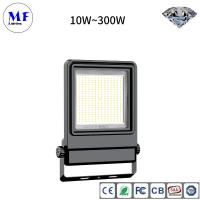 China IP66 10-300W Adjustable Aluminum High Power LED Flood Light For With Isolated Waterproo Outdoor Spaces Sports Facilities for sale