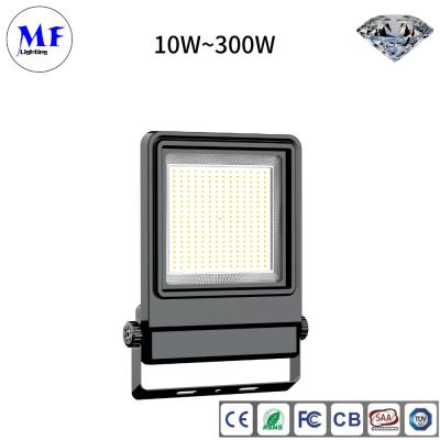 China IP66 10-300W Adjustable Aluminum High Power LED Flood Light For With Isolated Waterproo Outdoor Spaces Sports Facilities for sale