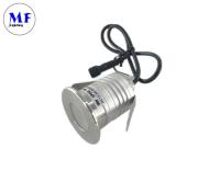 China 3W DC12-24V IP67 Garden Floor Light Waterproof 280lm Underwater 45 Beam Angle Outdoor for sale