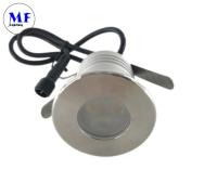 China 3W DC12-24V IP67 Garden Floor Light Waterproof 280lm Underwater 45 Beam Angle Outdoor for sale