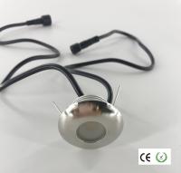 China IP67 1W DC12V LED Out Door Landscape Light LED Floor Lamps With Toughened Glass For Garden Flooring for sale