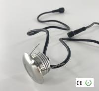 China IP67 1W DC12V LED Out Door Landscape Light LED Floor Lamps With Toughened Glass For Garden Flooring for sale
