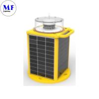 China Solar Power LED Aviation Obstruction Warning Light With Red Green Yellow White Blue Flashing Navigation for sale