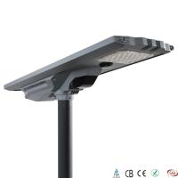 China 60W 75W 90W 110W IP65 2 Years Warranty LED Solar Street Light For Garden School Squares for sale