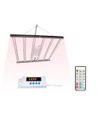 China Foldable LED Plant Grow Light Custom Spectra Warranty 5 IP66 550W Full Spectrum UV IR Intelligent Control System for sale
