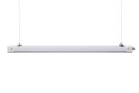 China 160lm/W  LED Triproof Light Years IK08 with Beam Angle120 DegreeEmergency Sensor For Indoor Warehouse for sale
