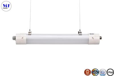 China 120 Deg IP66 Waterproof LED Triproof Light ik08 With Emergency Sensor For Outdoor Warehouse for sale