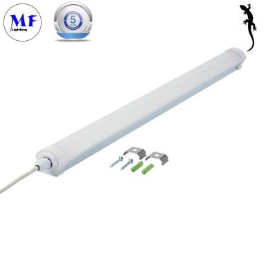 China IK08 IP66 LED Triproof Light 3000K 6000K with Emergency Sensor For Warehouse for sale