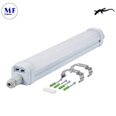 China IP66 18W 5 Years Warranty LED Tri-Proof Light With Fire-Resistant PC Material For Warehouse Supermarket for sale