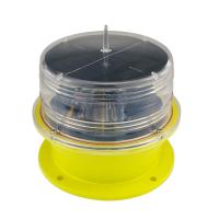 China Solar Power LED Aviation Obstruction Warning Light LED Marine Lante With Red Green Yellow White Blue Flashing Navigation for sale