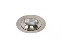 China Classical IP54 Rotatable 8W 800LM LED Spot Down Light 38° Black Color 6000K Recessed Mounted With 5 Years Warranty for sale
