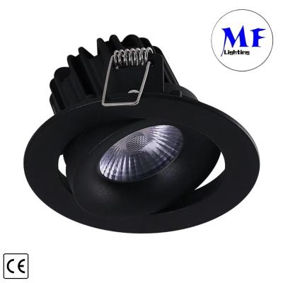 China 8W/10W IP54 5 Years Warranty 38° Rotatable LED Spot Down Light Silver Color 2700K-6000K With CE ROHS Certificate for sale