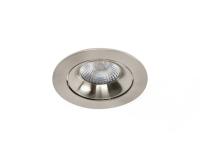China 8W/10W IP54 5 Years Warranty 38° Rotatable LED Spot Down Light Silver Color 2700K-6000K With CE ROHS Certificate for sale